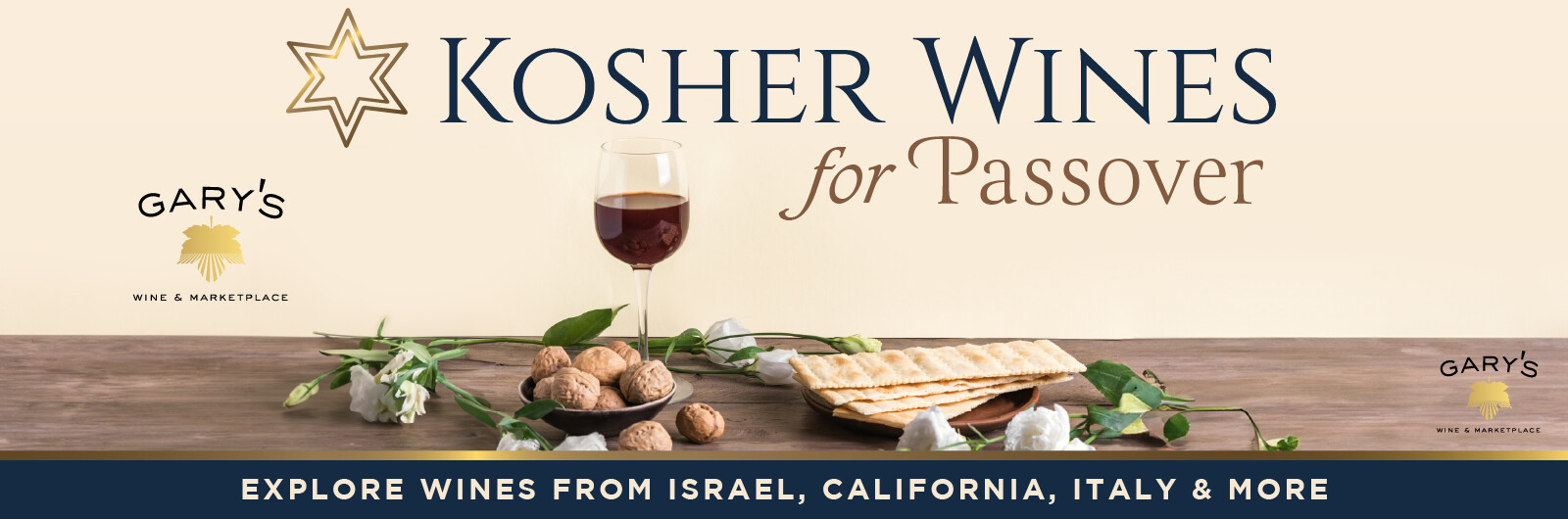Kosher Wines for Passover - Gary's Wine & Marketplace