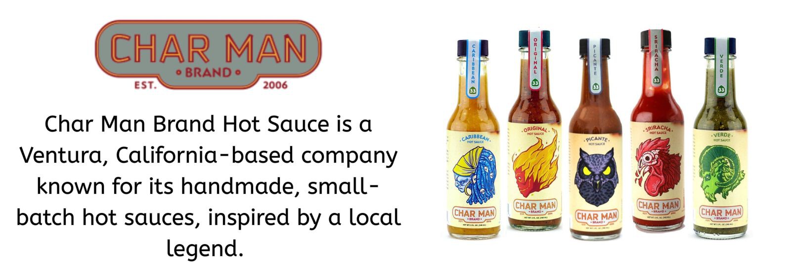 Char Man Brand - Ez Cheers by Harbor Mart, Ventura, CA