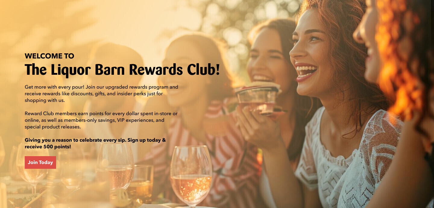 Introducing Liquor Barn Rewards: Earn Points with Every Sip! - Liquor Barn