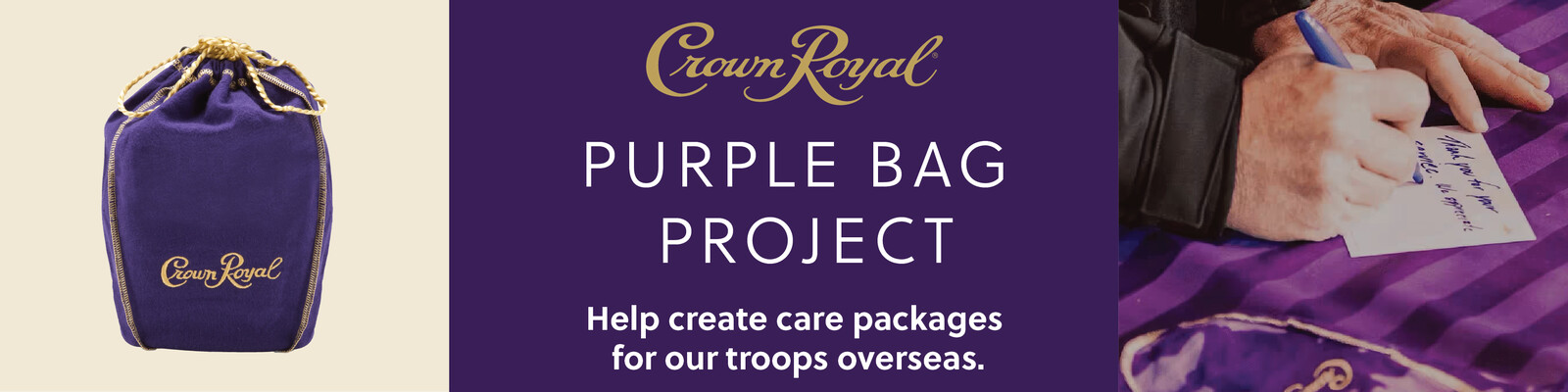 Crown Royal Purple Bag Project - Twin Liquors
