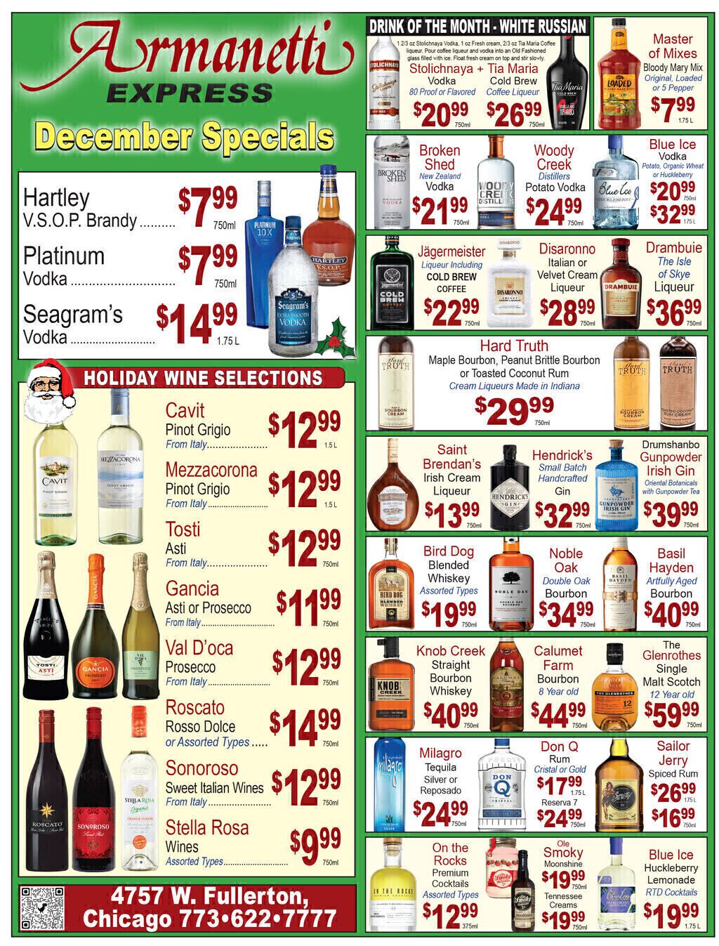 Armanetti Express Chicago Monthly Ad - Armanetti Beverage Marts ...