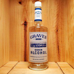 Graves Grain Alcohol 190 proof 1L Jc Wine Spirits Inc Queens NY