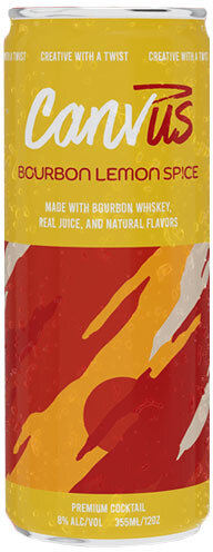 Canvus Bourbon Lemon Spice 355ML - The Party Source, Bellevue, KY