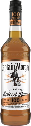 Captain Morgan 100 Proof Spiced Rum - Twin Liquors