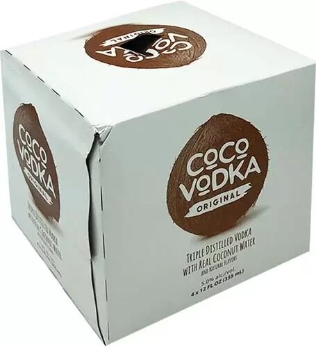 Coco Vodka Water RTD Cocktail Cans 355ML - Twin Liquors
