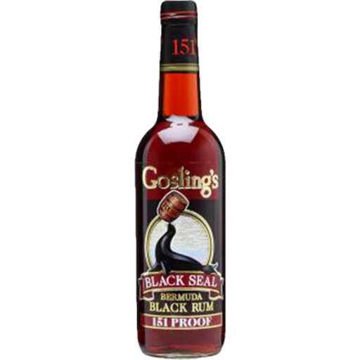 Gosling's Rum 151 Proof Black Seal Rum - Bevy's