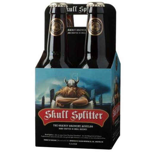 Orkney Skull Splitter Ale 11.2oz Bottles 12OZ - Bevy's