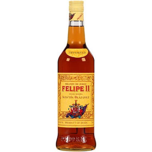 Felipe Ii Brandy Felipe Ii Brandy 750m - Bottle King NJ Largest ...