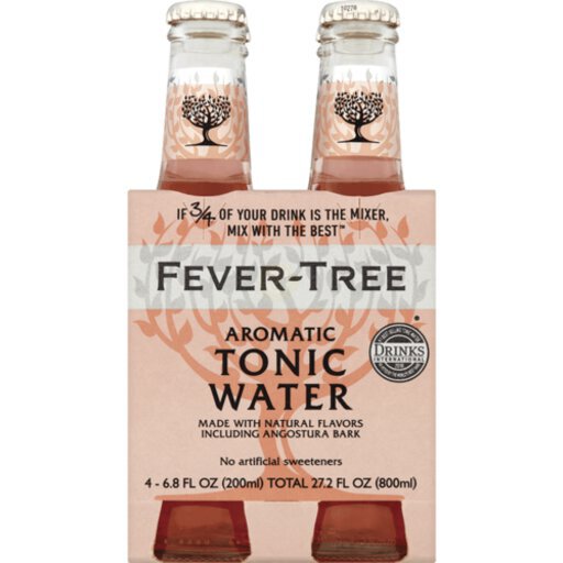 Fever Tree Aromatic Tonic Water 6.7oz Bottles 200ML - Liquor Barn