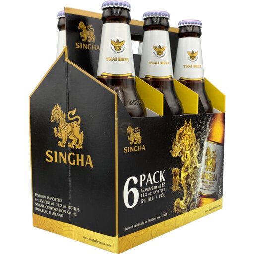 Singha Lager Beer - Beer, Wine, and Liquor Superstore. MEGA-BEV