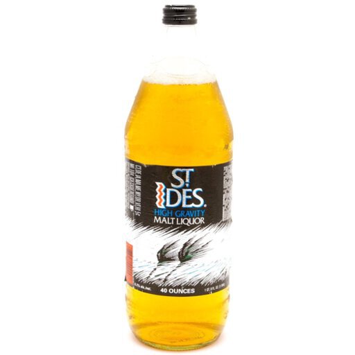 St Ides Malt Liquor 40oz 40OZ - Corks & Barrels Wine & Spirits ...
