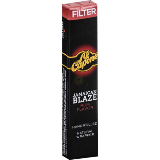 Al Capone Jamaican Blaze Rum Flavor 2 Premium Cigar - Big Red Liquors