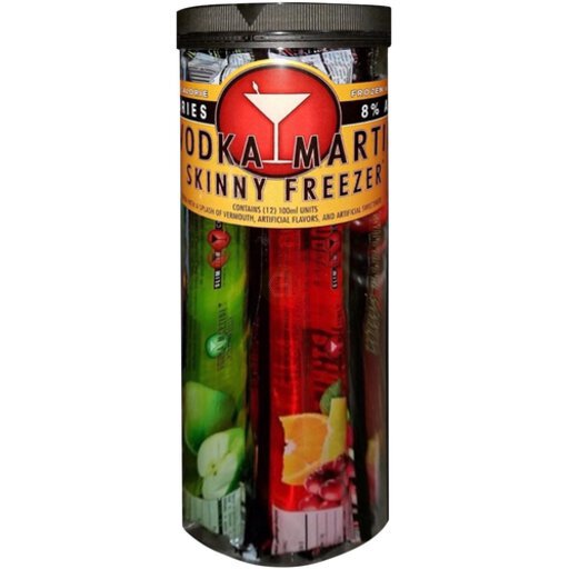 Skinny Freezer Vodka Martini Ice Pops 12pk 100ML - Shop Wine, Beer ...