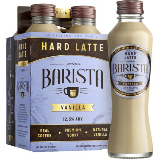 Prima Barista Hard Iced Coffee Vanilla Bottles - Wyatt's Wet Goods ...