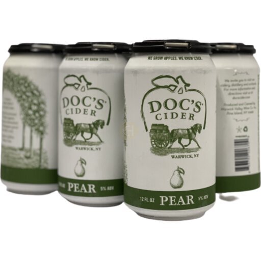 Doc's Cider Pear 6 Pack - Sterling Fine Wines, New City, NY, New City, NY