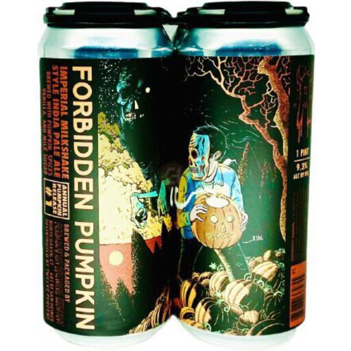 Abomination Forbidden Pumpkin Ms IPA 16oz Cans 16OZ - Bottle King NJ Largest Retailer of Wine ...