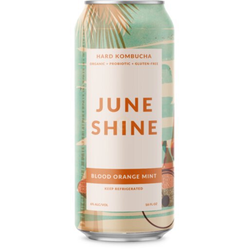 June Shine Hard Kombucha Blood Orange Mint 16OZ - Hazel's Beverage ...