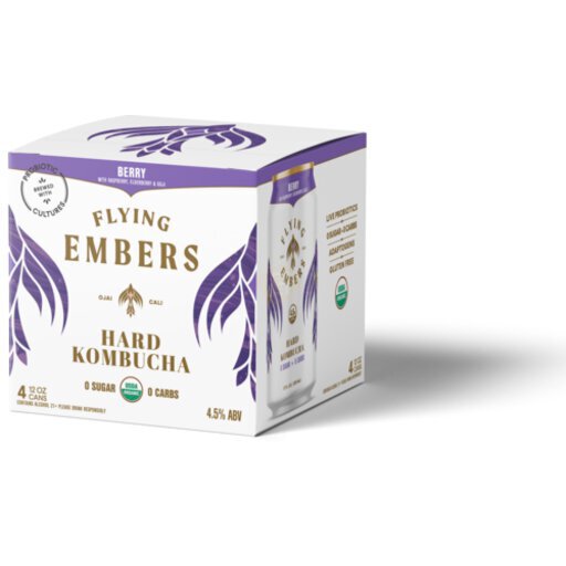Flying Embers Ancient Berry Hard Kombucha - Liquor Barn