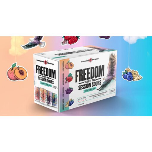 Revolution Brewing Freedom Session Sour Variety Pack - Cap N' Cork