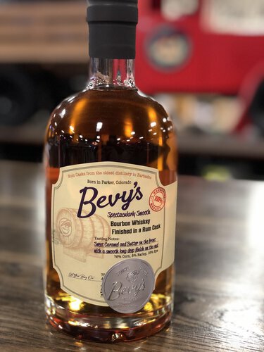 Z Bevy's Bourbon Rum Cask Full Proof Single Barrel 750 - Bevy's