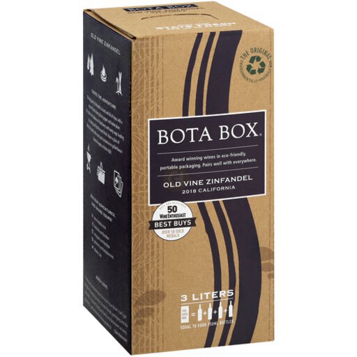 Bota Box Old Vine Zinfandel Box 3L - Liquor World of Syracuse, East ...