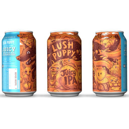 Bootstrap Lush Puppy Juicy IPA Cans - Delivery Uncorked Windsor Craft ...