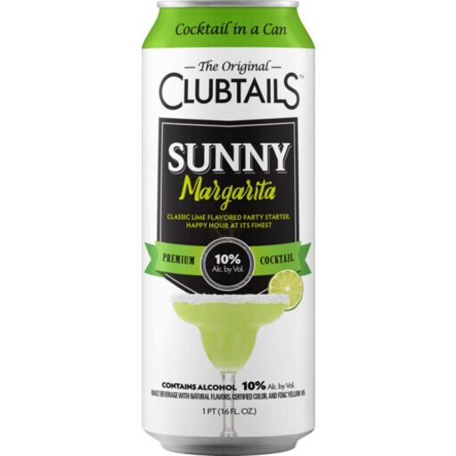 The Club Light Lime Margarita Rts Pet 1.75L - Spirits Unlimited