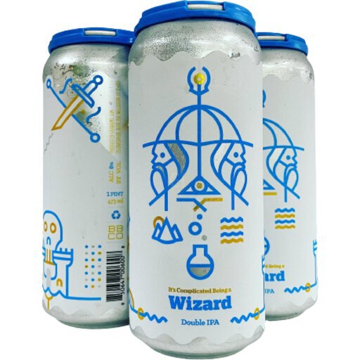 Burlington Beer Co. Its Complicated Being A Wizard Double IPA 16OZ ...