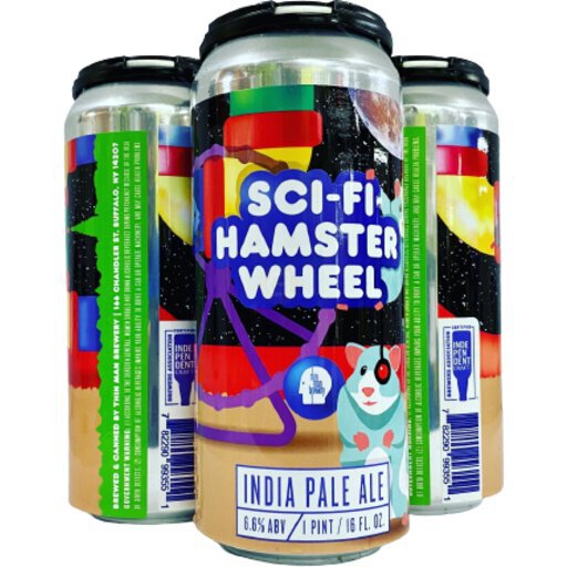 Thin Man Sci Fi Hamster Wheel IPA 16oz Cans 16OZ - Bottle King NJ ...