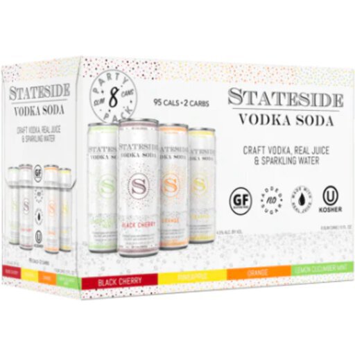 Stateside Vodka Soda Variety 12OZ - Shop Wine, Beer & Spirits from 4 ...