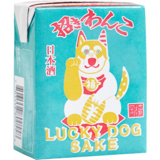 Maneki Wanko Lucky Dog Sake Juicebox 180ML - Maverick Beverage Company ...
