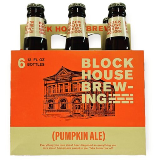 Block House Pumpkin Ale 12oz Btls 12OZ - The Beer & Beverage Shoppe ...