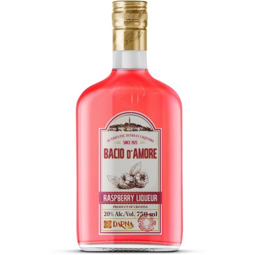 Darna Bacio D'amore (Raspberry Liqueur) 700ML - Belmont Beverage and ...