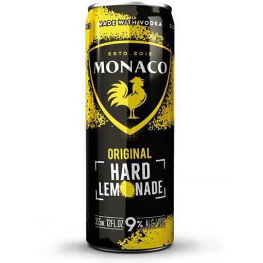 Monaco Craft Cocktail Single Hard Lemonade 12OZ - Cap N' Cork