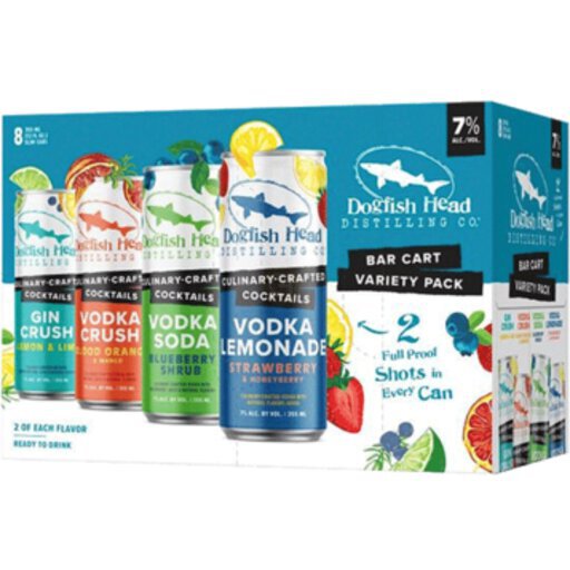 Dogfish Head Bar Cart Variety Pack RTD Cocktail 12OZ - Joe Canal's ...