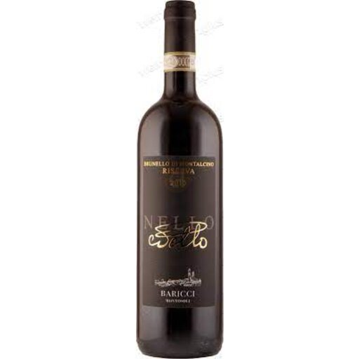 Baricci Brunello di Montalcino Montosoli Riserva Nello - Crown Wines ...