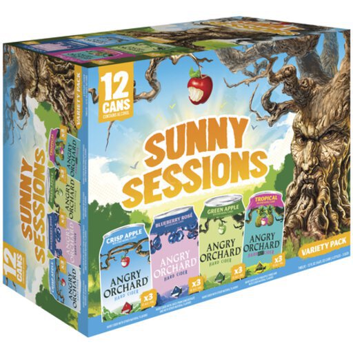 Angry Orchard Hard Cider Seasonal Variety Pack 12OZ - Exit 9 Wine ...