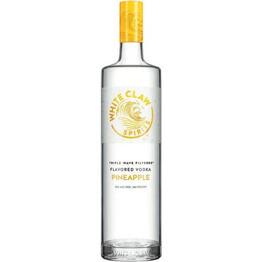 White Claw Spirits Premium Pineapple Triple Wave Filtered Vodka - Big ...