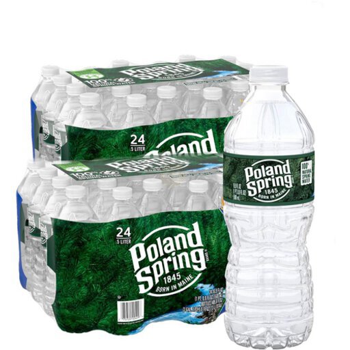 Poland Spring Natural Spring Water 16OZ - Bottle King NJ Largest ...