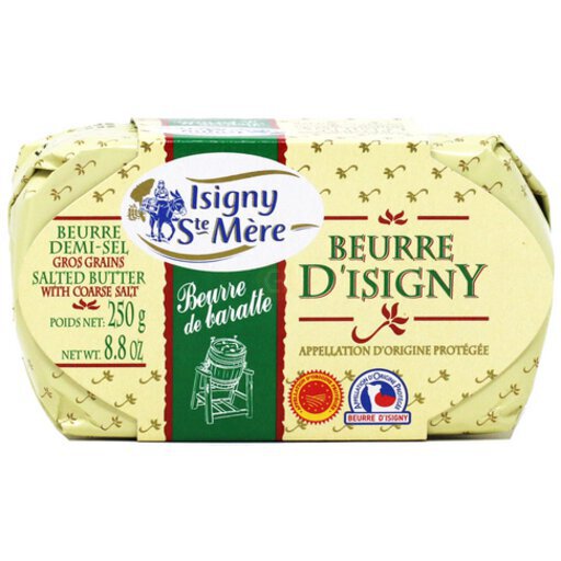 Isigny Beurre De Baratte Sea Salt Butter 250g - Provisions