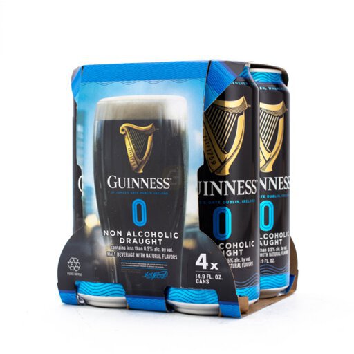 Guinness Zero Non Alcoholic 12OZ - Bottle King NJ Largest Retailer of Wine, Beer, Spirits