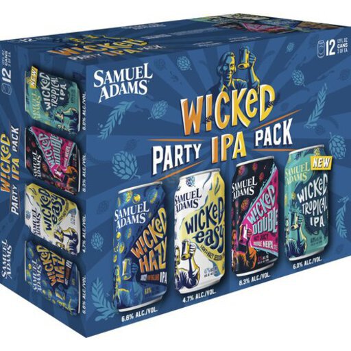 Sam Adams Wicked IPA Party Pack 12OZ - CT Beverage Mart