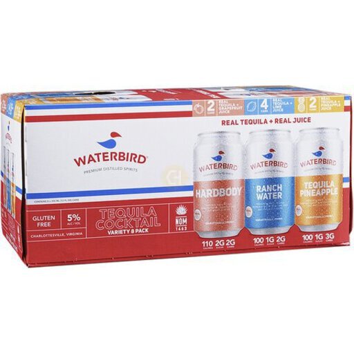 Waterbird Tequila Variety Pack RTD Cocktail Cans 12OZ - Bottle King NJ ...