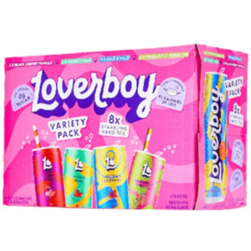 Loverboy Sparkling Hard Tea Variety Pack 11.5OZ - Twin Liquors