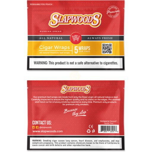 Slapwoods Russian Cream 5 Wraps Per Pack - SAV-ON LIQUOR & WINE ...