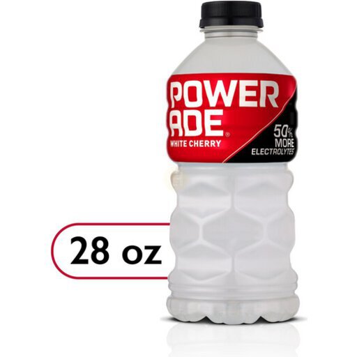 Powerade Sports Drink White Cherry 28OZ - Beer & Wine Nation - Buy Beer ...