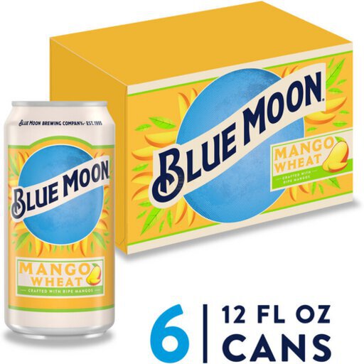 Blue Moon Mango Wheat 12OZ - Beer Universe Albany NY