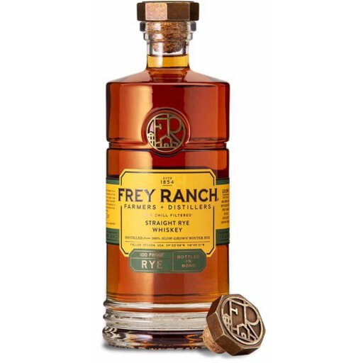 Frey Ranch Year Straight Rye Whiskey Bottled In Bond & Straight Bourbon ...
