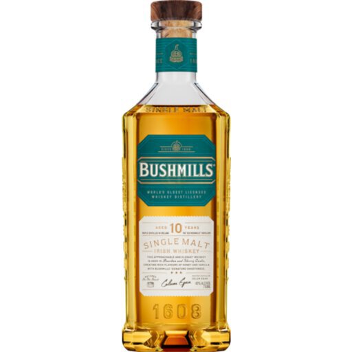 Bushmills 10 Year Single Malt Irish Whiskey - Kreston Wine & Spirits