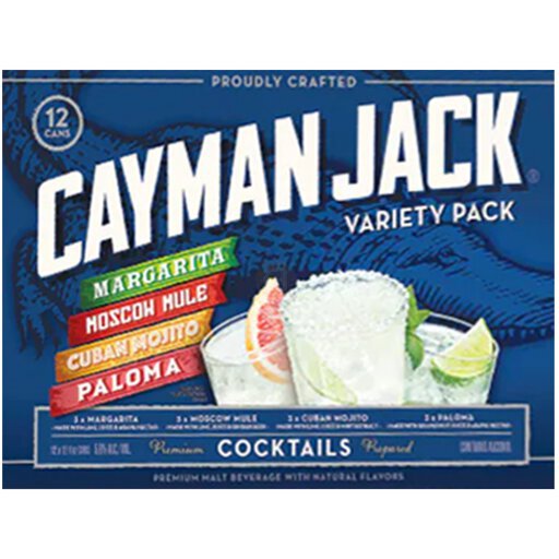 Cayman Jack Cocktails Variety Pack - Liquor Barn